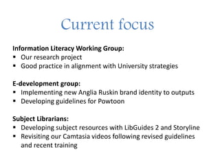 Graham Fennell and Andrea Packwood Anglia Ruskin University | PPTX