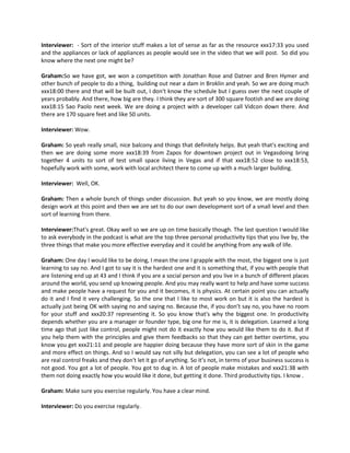 Graham hill transcript | DOCX