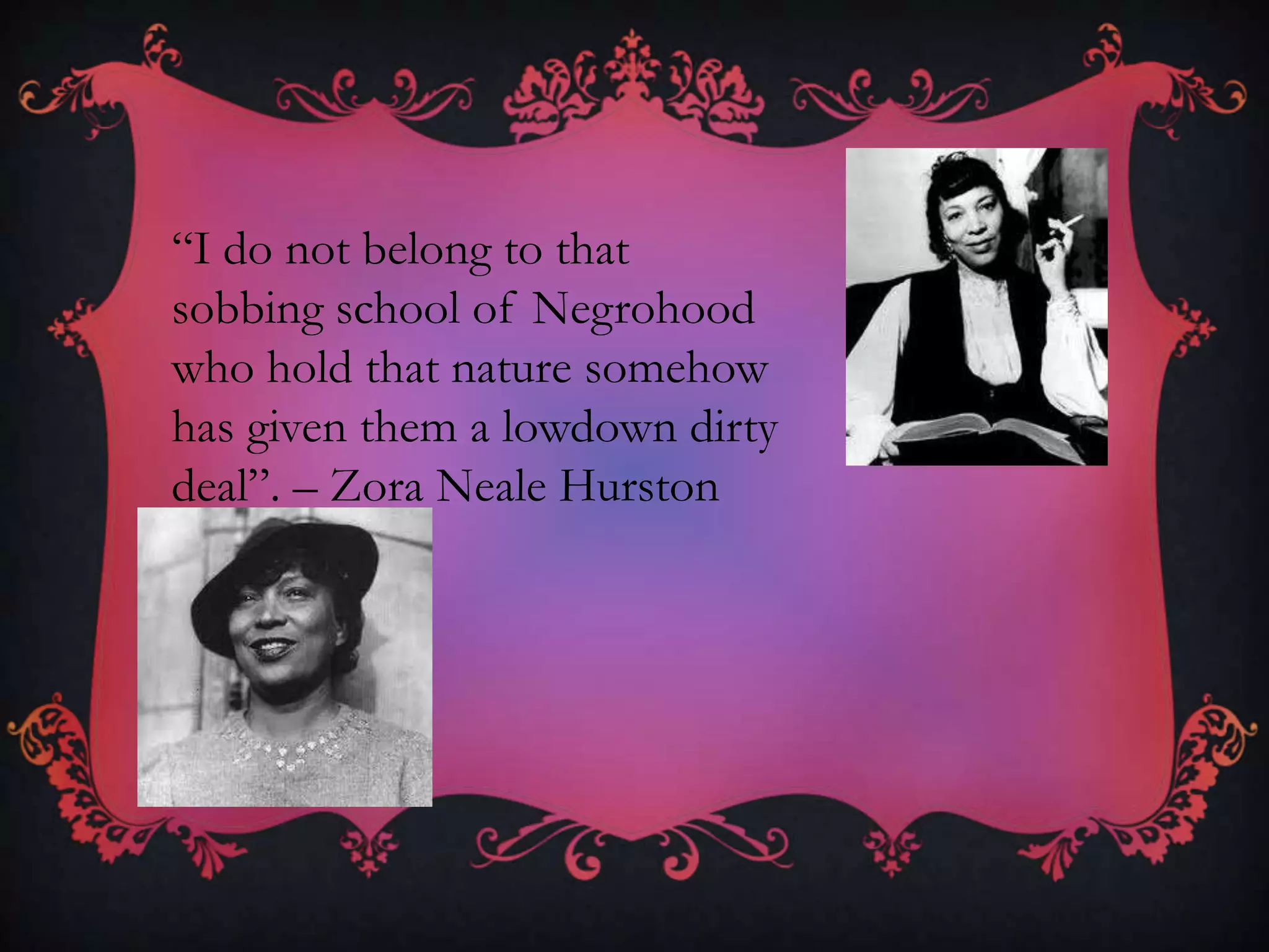Zora Neale Hurston | PPSX