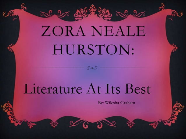 Zora Neale Hurston | PPSX