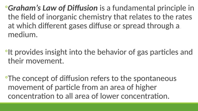Grahams-Law-of-Diffusion-(Gas)final.pptx | Chemistry | Science