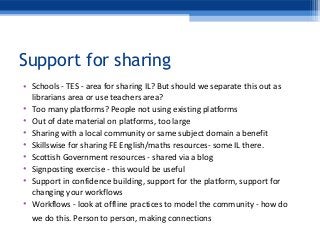 From local to global: sharing good practice in information literacy ...