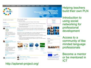 Using Social Networks when creating your PLN | PPT | Social Networking ...