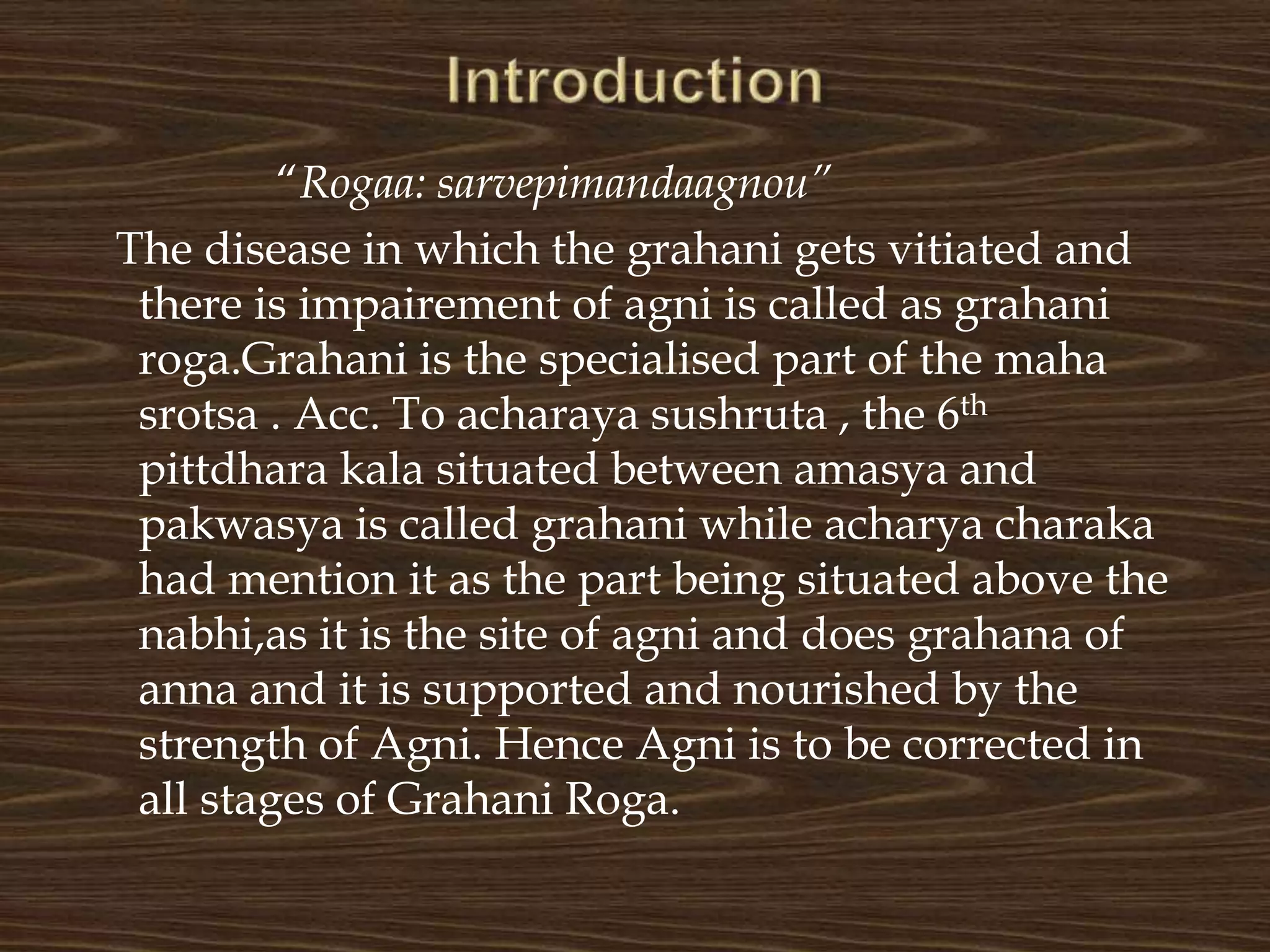 Grahni an approach towards diagnosis and management of the | PPTX