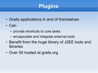 SVCC Intro to Grails | ODP