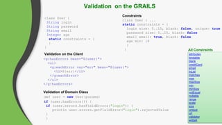 Grails | PPT