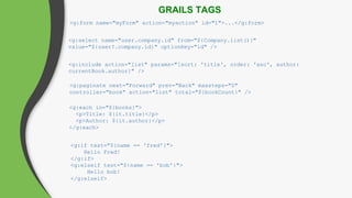 Grails | PPT