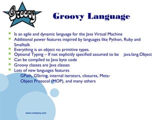 intoduction to Grails Framework | PPT