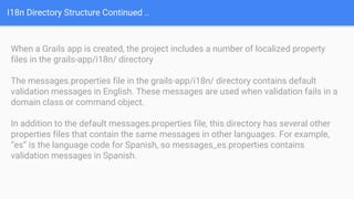 Grails Internationalization | PPT