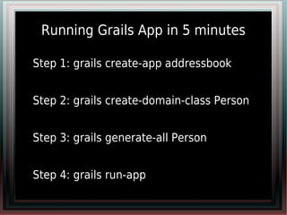 Grails 101 | PDF