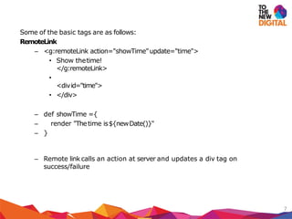 Grails and Ajax | PPT