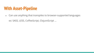 Grails Asset Pipeline Plugin | PPT