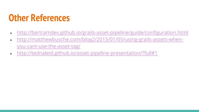 Grails Asset Pipeline Plugin | PPT