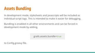 Grails Asset Pipeline Plugin | PPT
