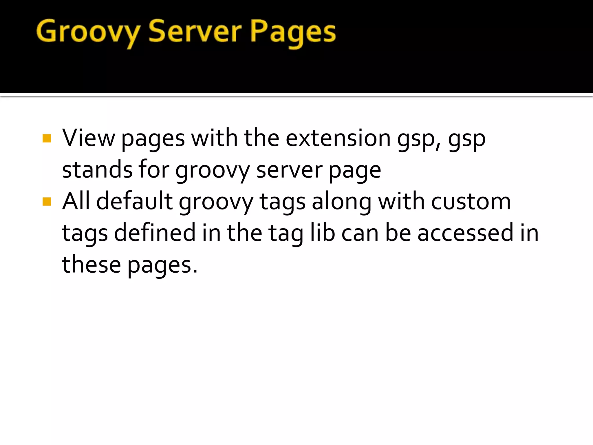 Grails basics part2 | PPT