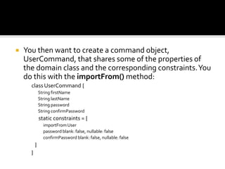 Grails basics part2 | PPT