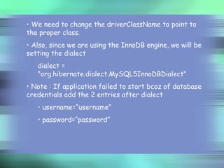 Grails Connecting to MySQL | PPT