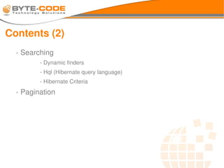 Grails: a quick tutorial (1) | ODP