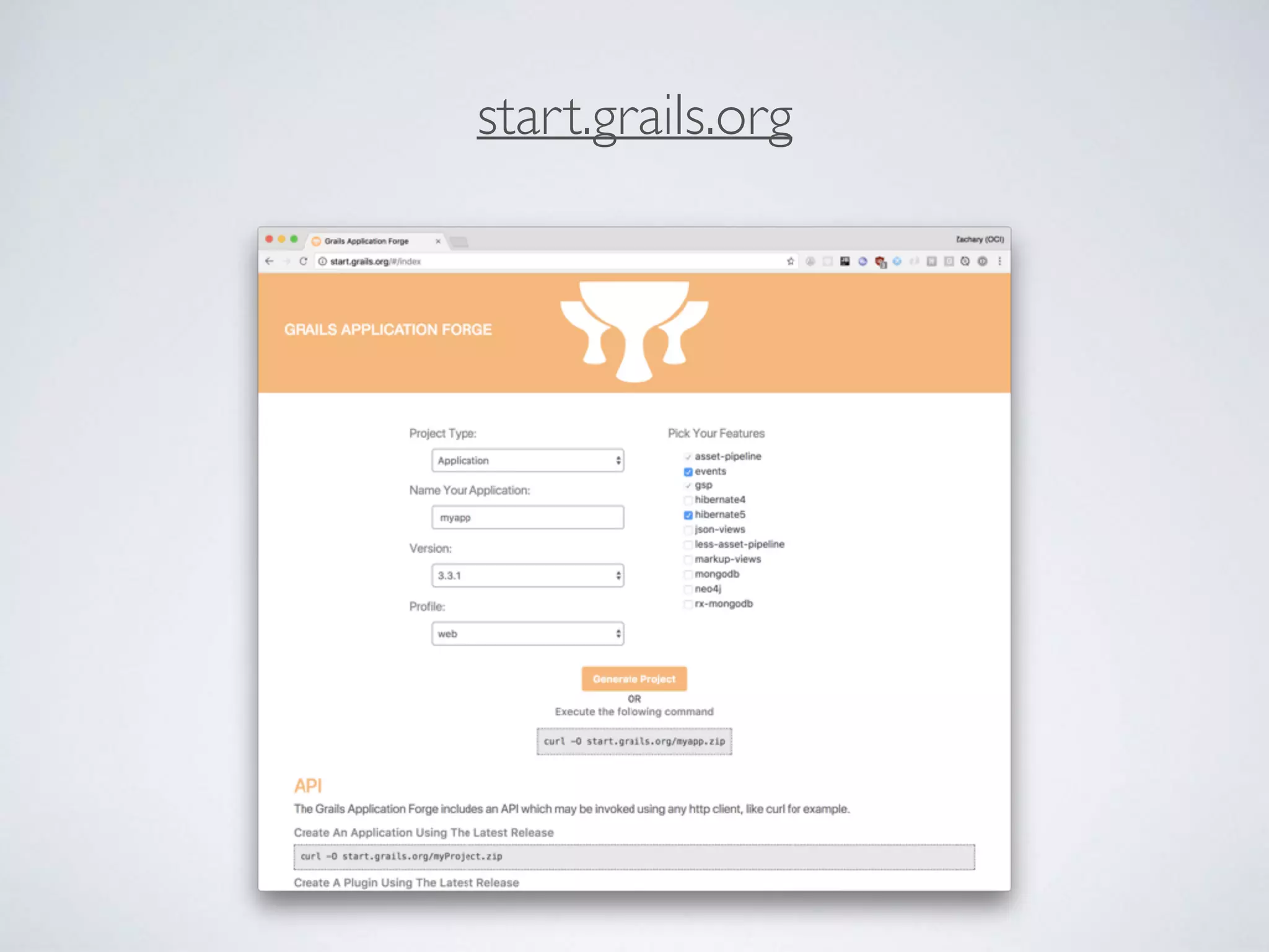 Grails Launchpad - From Ground Zero to Orbit | PPT