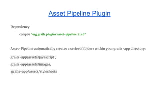 Grails plugin | PPTX | Web Development | Internet