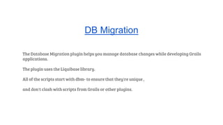 Grails plugin | PPTX | Web Development | Internet