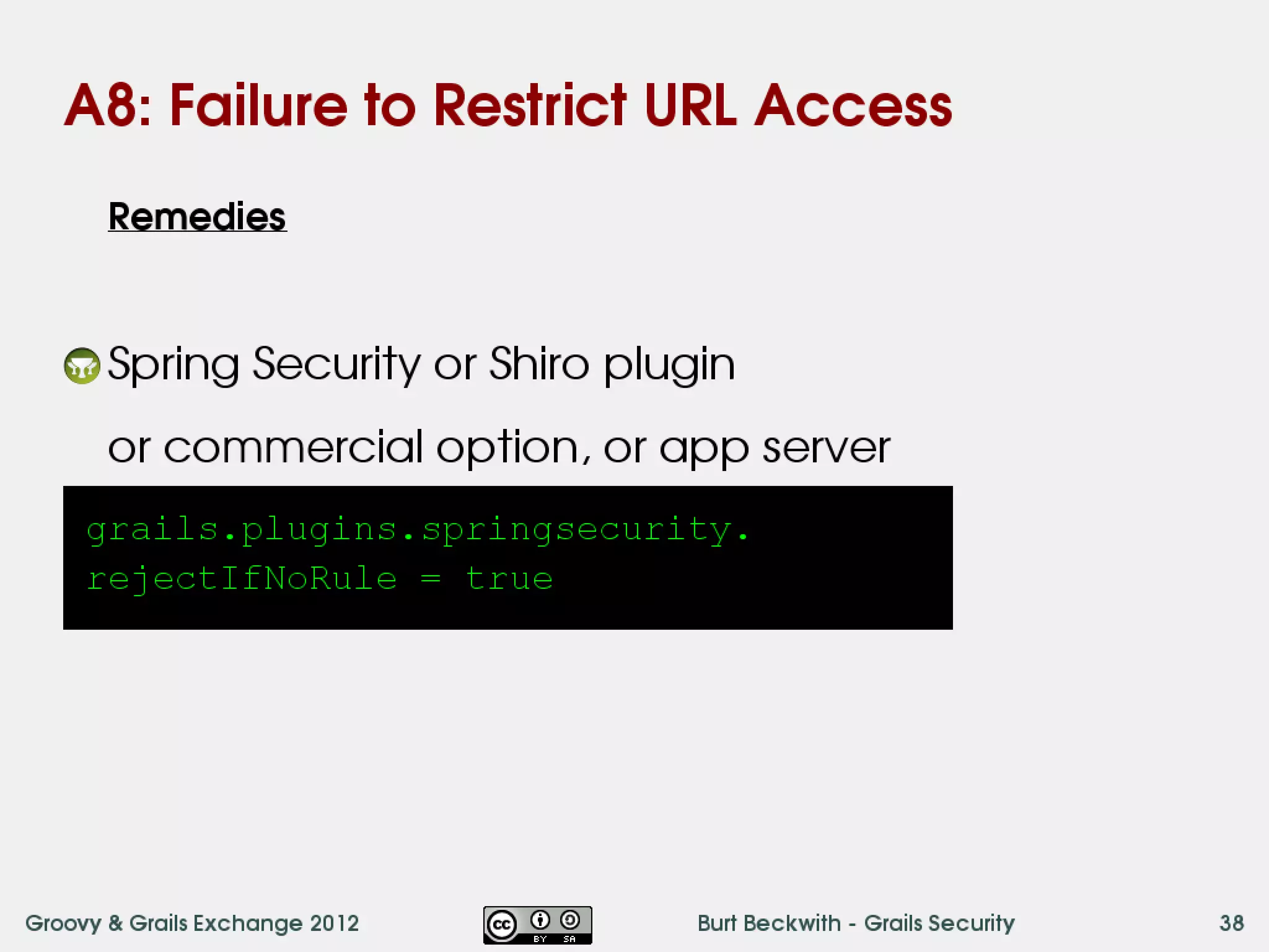 Securing Grails Applications | PPT