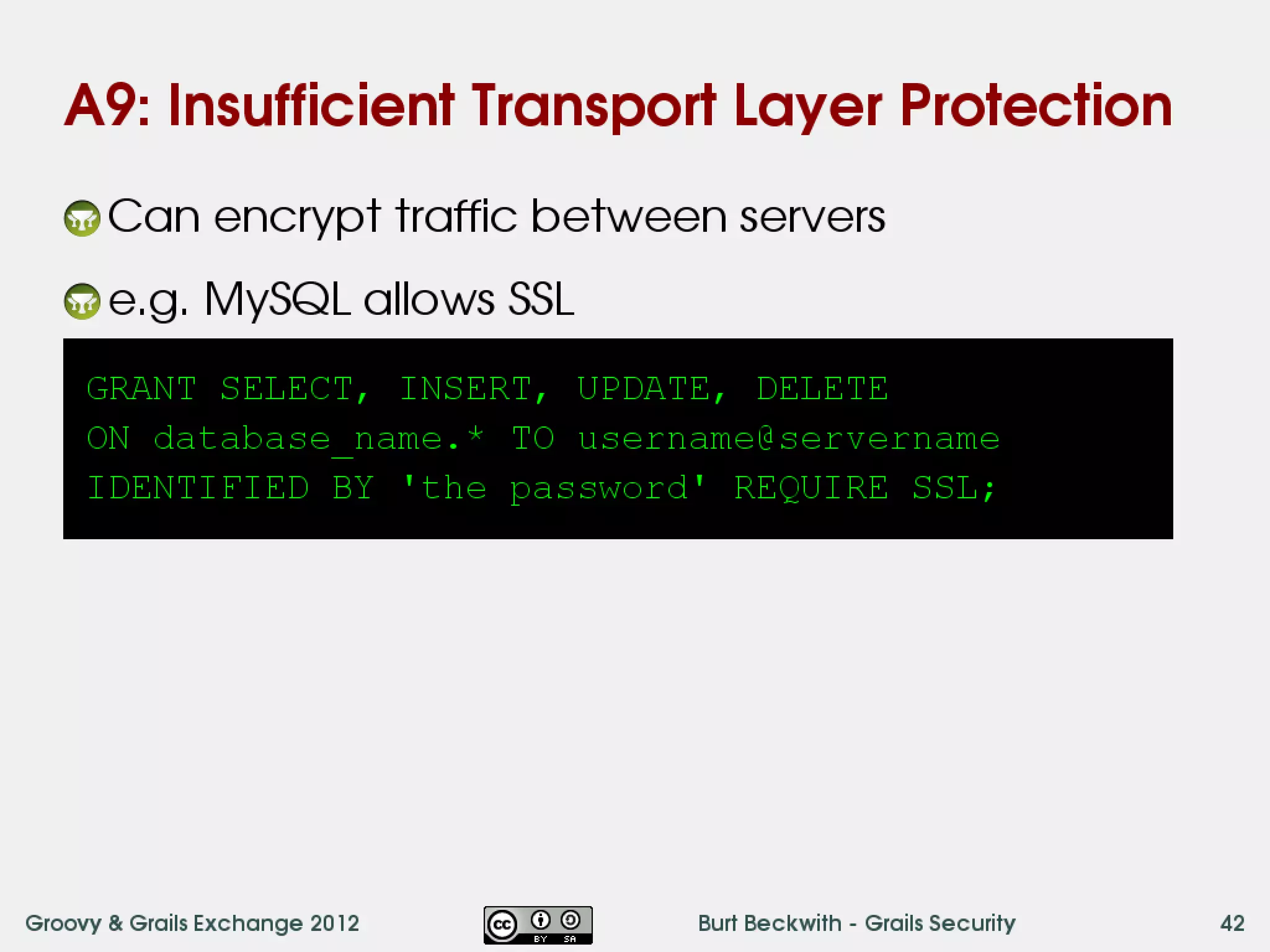 Securing Grails Applications | PPT