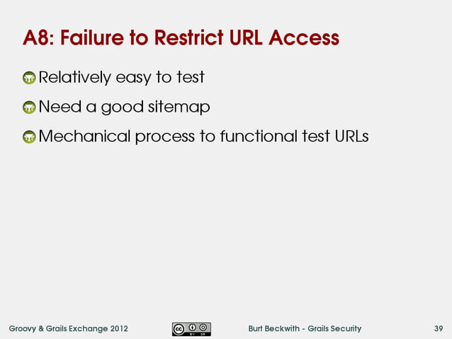 Securing Grails Applications | PPT