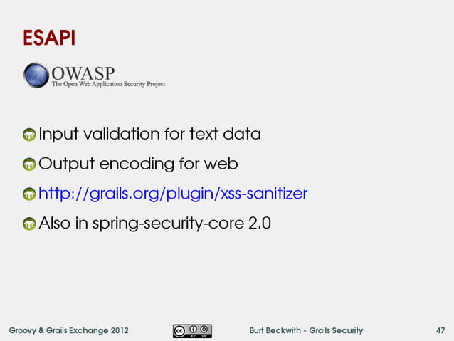 Securing Grails Applications | PDF