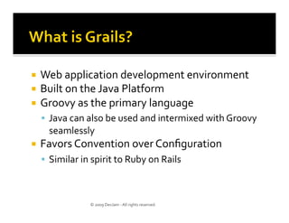 Grails Overview | PDF