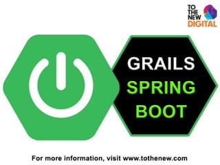 Grails Spring Boot | PPTX