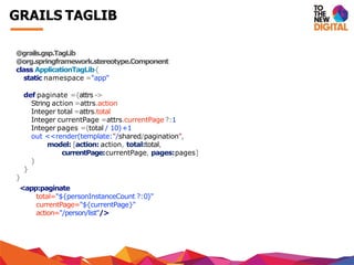 Grails Spring Boot | PPTX