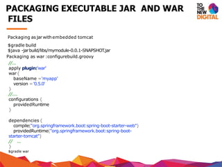 Grails Spring Boot | PPTX