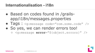 Grails workshops | PPT