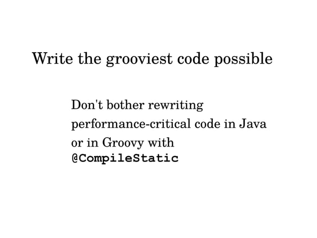 Grails Worst Practices | PPT