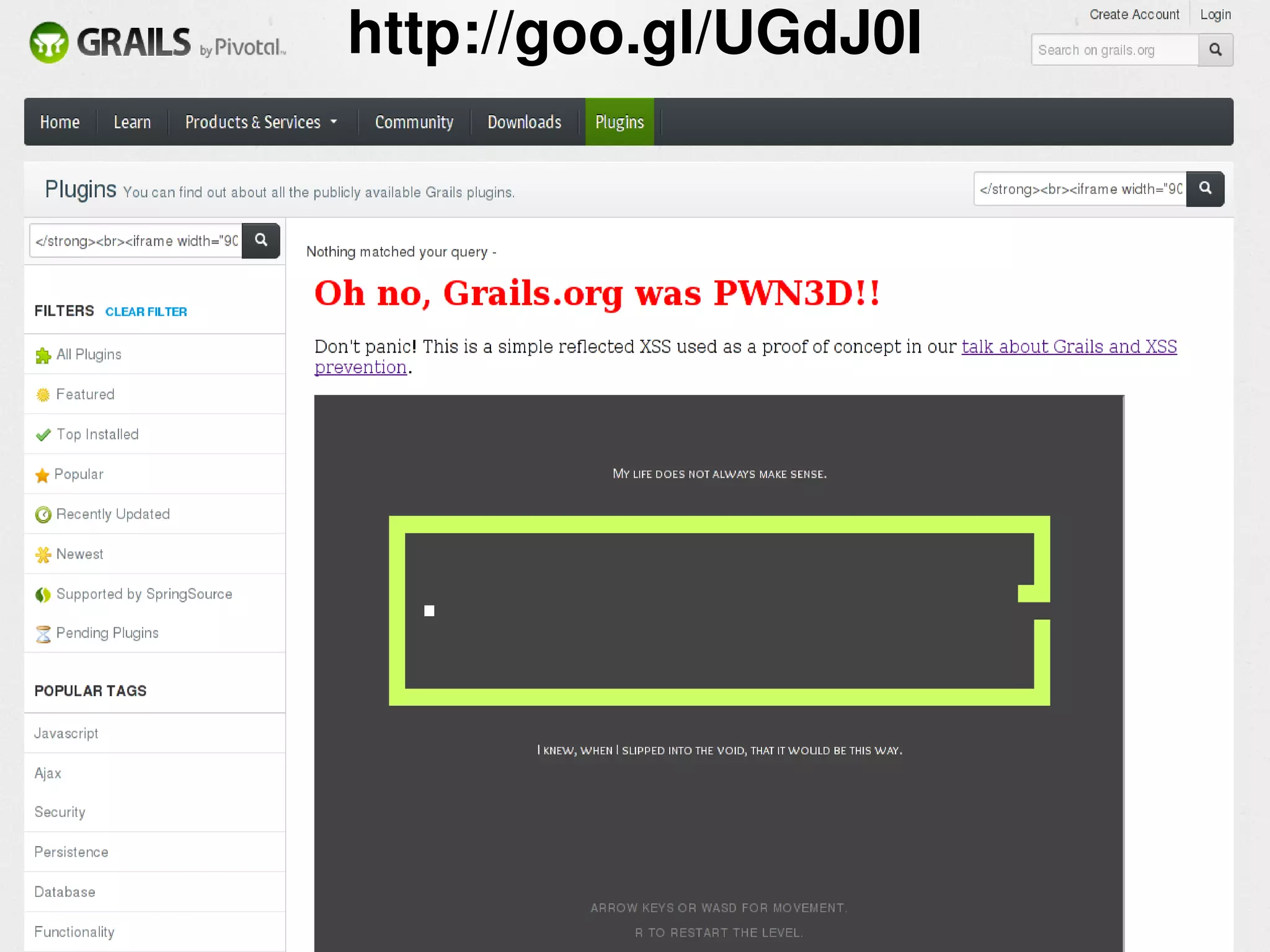 XSS Countermeasures in Grails | PDF