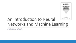 An Introduction to Neural Networks and Machine Learning | PPT