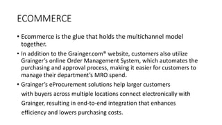 Grainger and mcmaster carr supply chain | PPTX