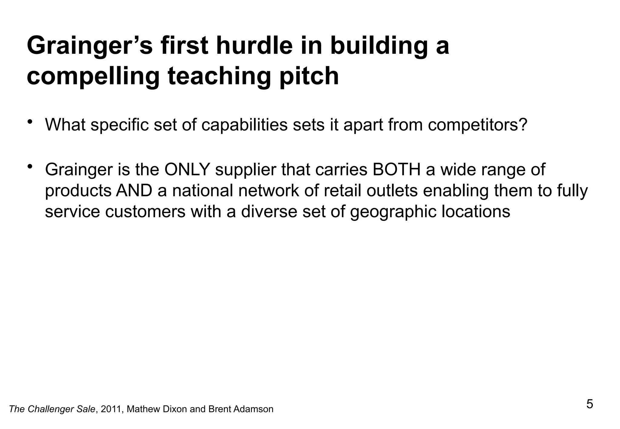 Grainger Commercial Teaching Pitch Deck.ppt