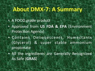 Grain quality preservation: A Powerful & Revolutionary technology | PPT