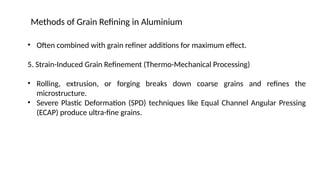 Grain Refinement of Aluminum through ECAP process.pptx