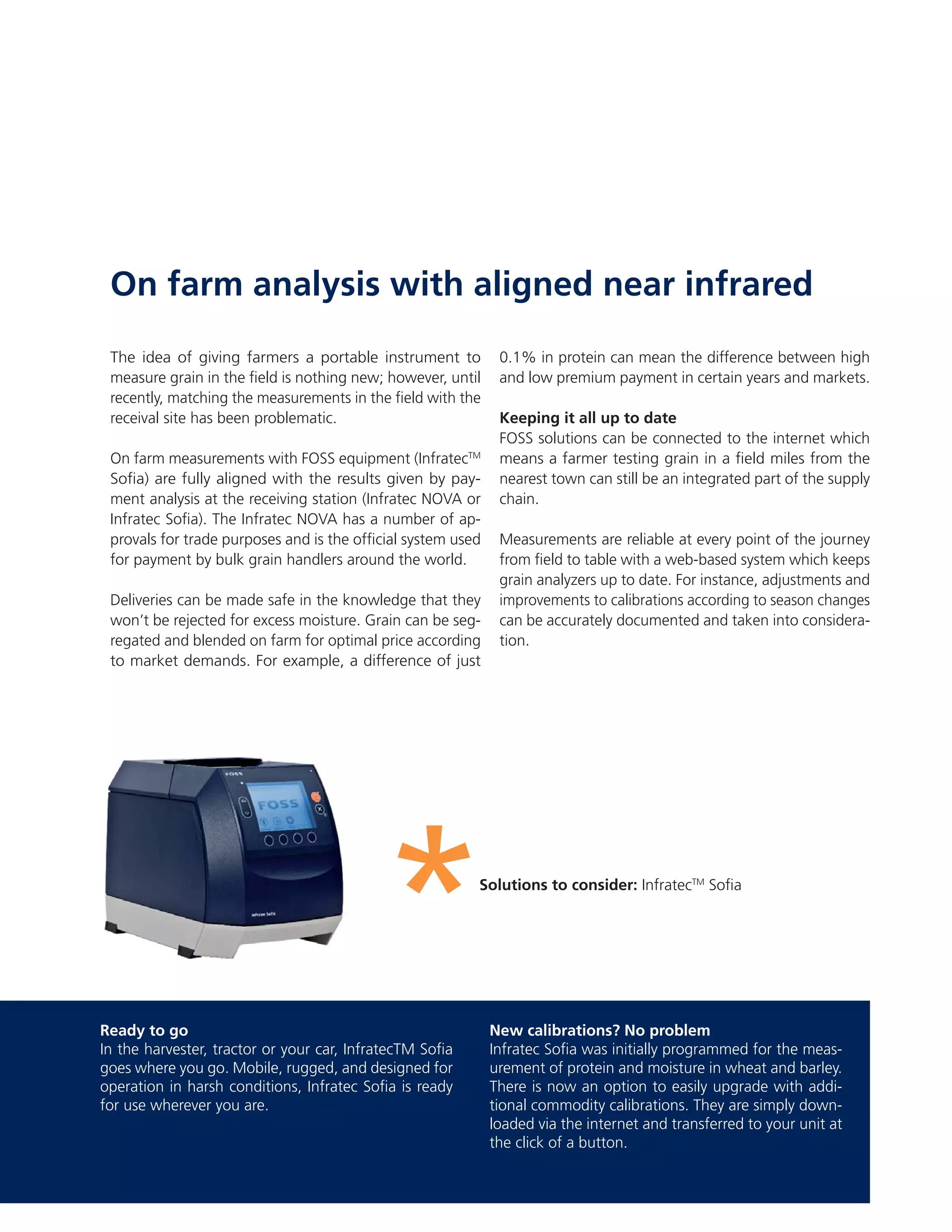 Grain & Milling Analysis Solutions | PDF