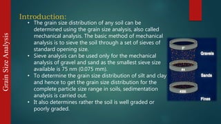 Grain size analysis | PPTX