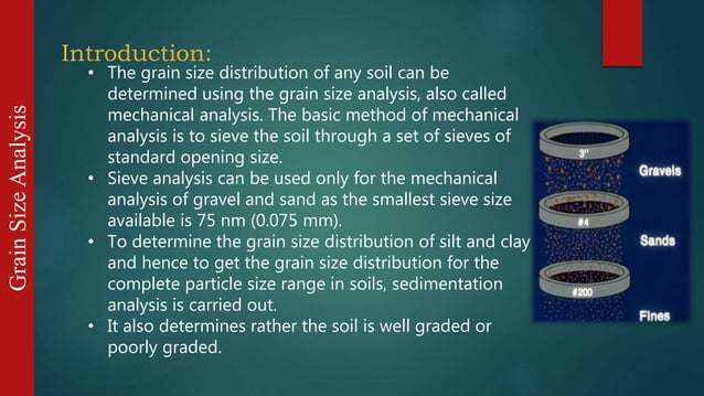 Grain size analysis | PPTX