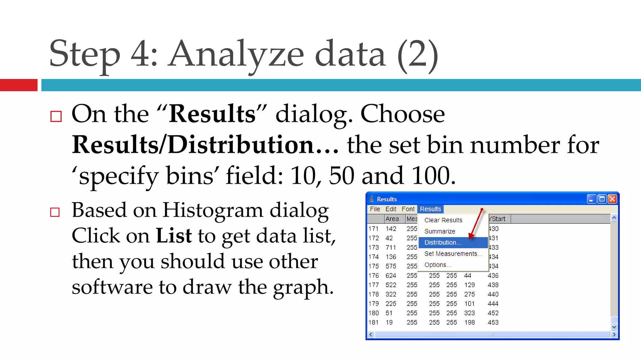 Grain size analysis by using ImageJ | PPTX