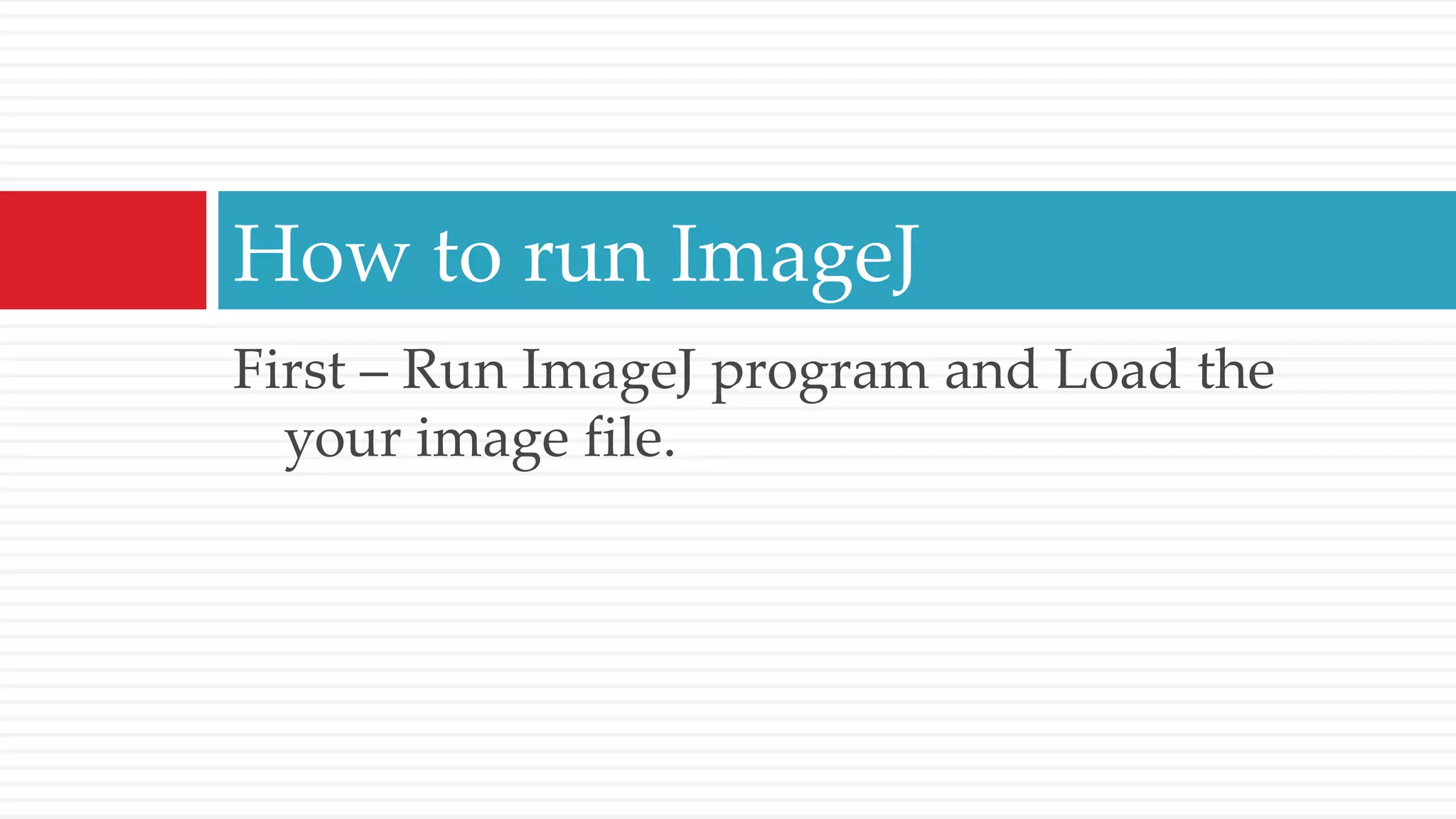 Grain size analysis by using ImageJ | PPTX