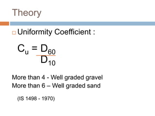 Grain size analysis | PPTX