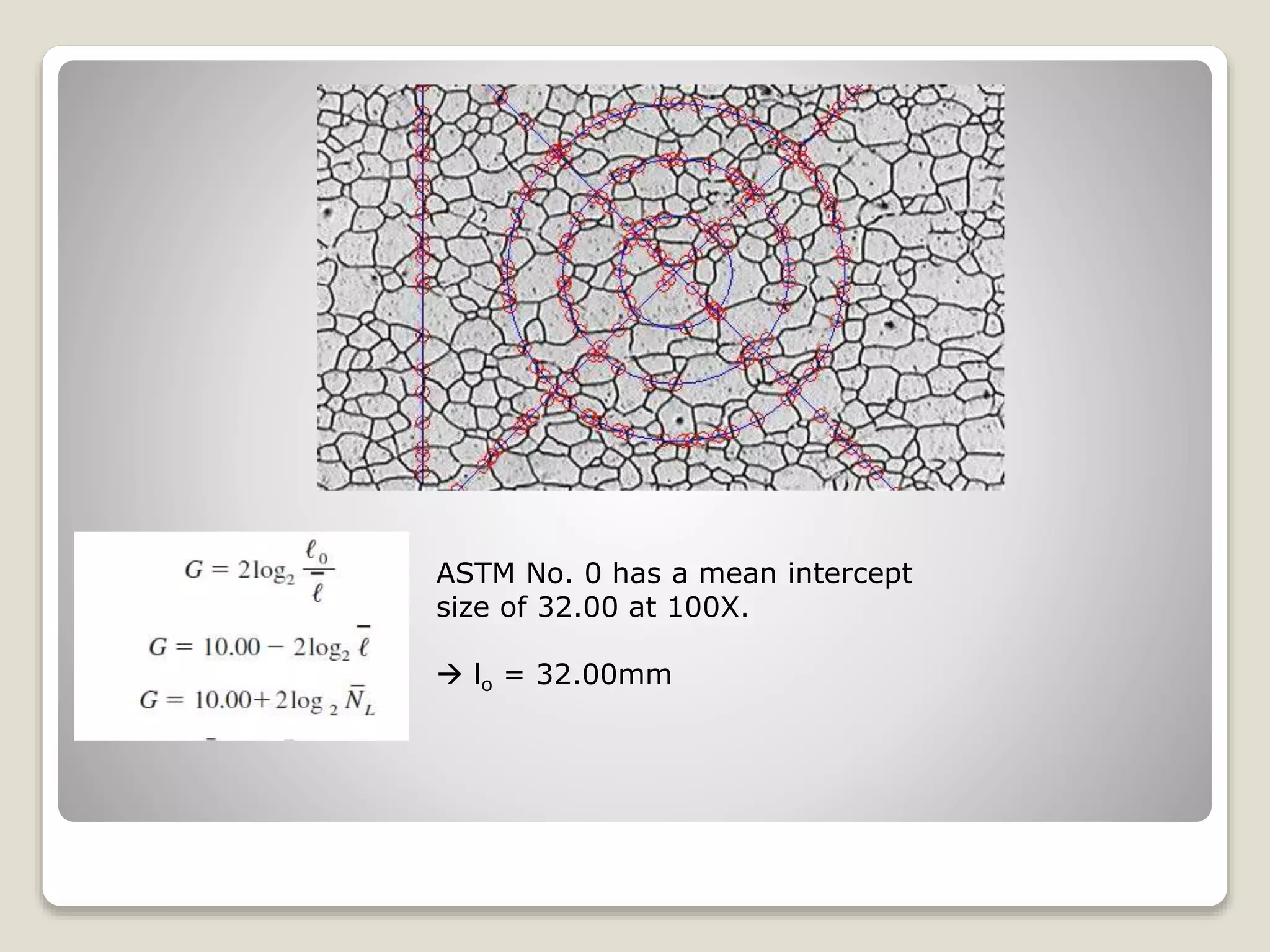 Grain Size Measurement According To Astm Standards Pptx