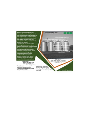 grain storage silo design | PDF