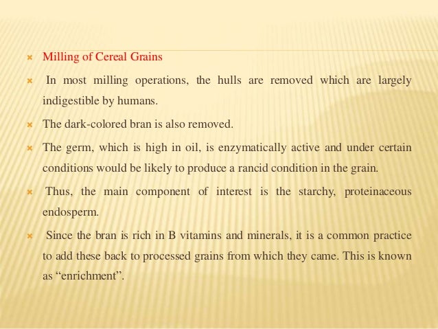 Grain structure of major cereals, pulses and oilseed | PPT